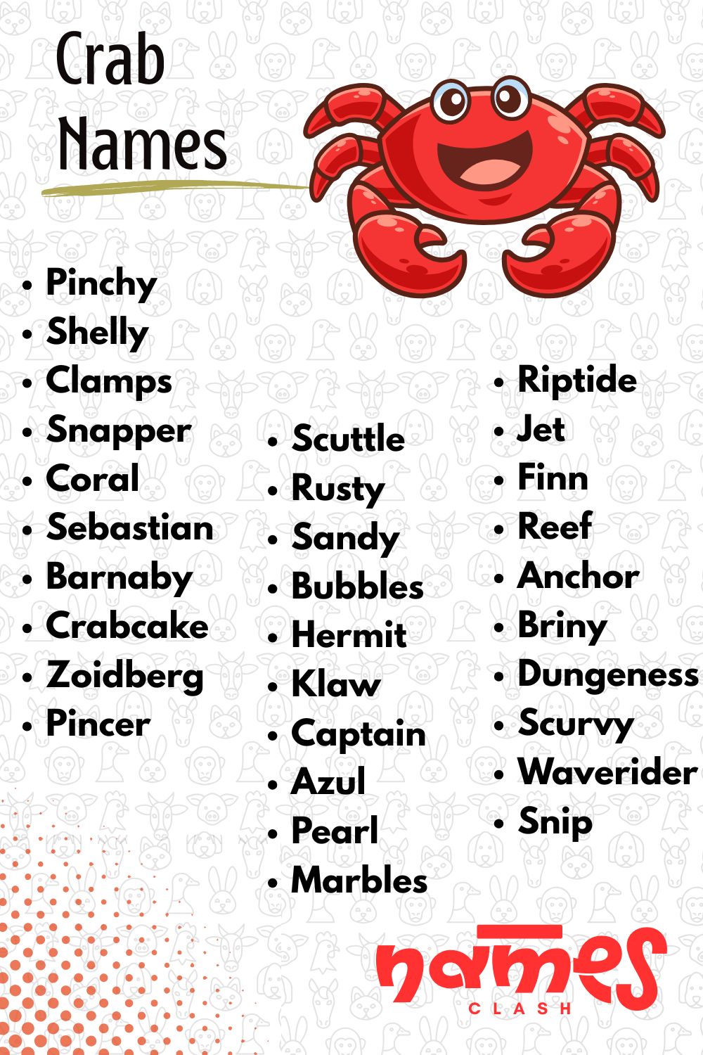Find Best 420 Crab Names With AI Generator - Names Clash
